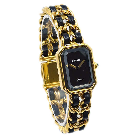 CHANEL | Accessories | Chanel Premiere Watch Gold Xl 28584 | Poshmark